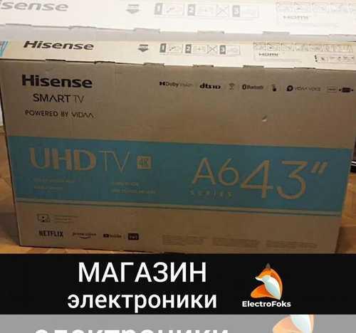 Телевизор Hisense 43A6K