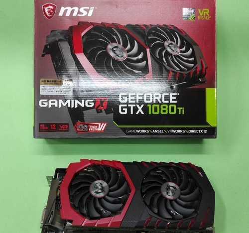 Видеокарта Msi GeForce gtx 1080 ti gaming x 11G