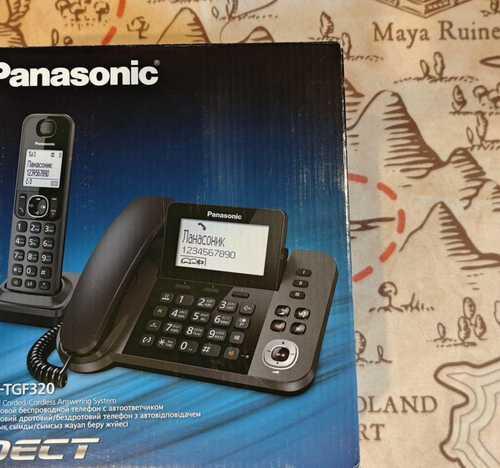 Телефон Panasonic KX-TGF320RU