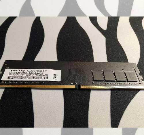 Оперативная память ddr4 2400 cl17 4gb