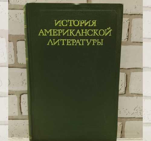 История американской литературы. Том 1