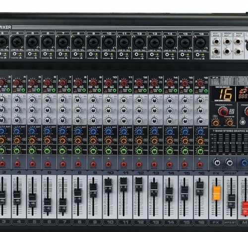 GL-16X Микшерный пульт, 16 каналов, LAudio