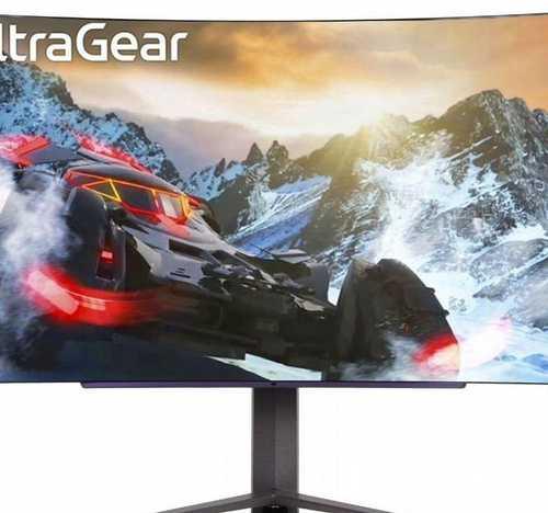 Монитор LG UltraGear 45GR95QE-B черный