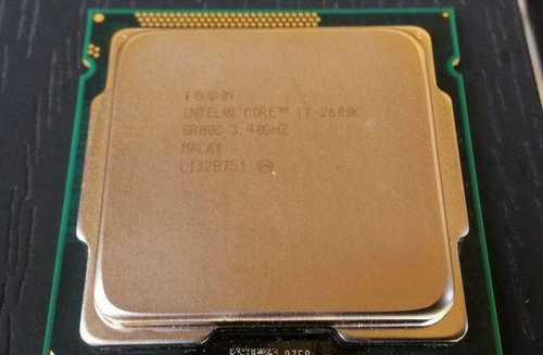 Процессор 8 потоков intel 1155 Core i7-2600k