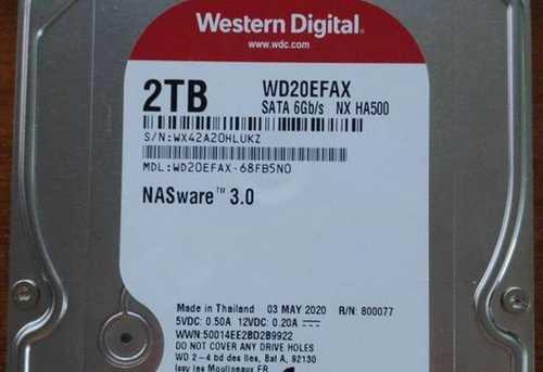 HDD Western Digital Red 2TB (WD20efax)