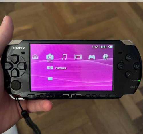 Sony psp 3008 прошитая + 4gb