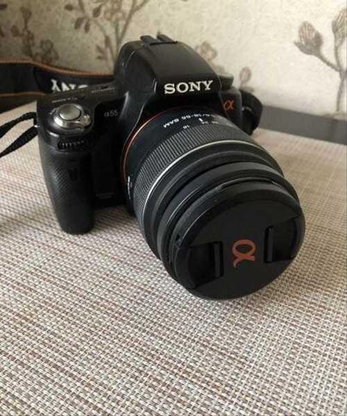 Зеркальный фотоаппарат sony a55
