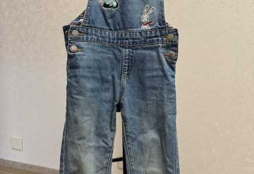 Комбинезон джинсовый для девочки