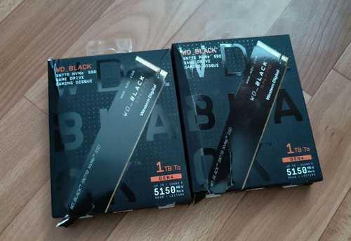 SSD wd black sn770 gen4 1tb новые