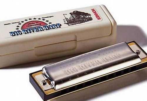 Hohner Big river harp G губная гармоника Richter M