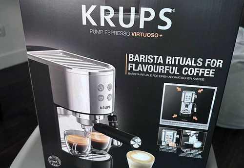 Новая кофеварка рожкового типа Krups