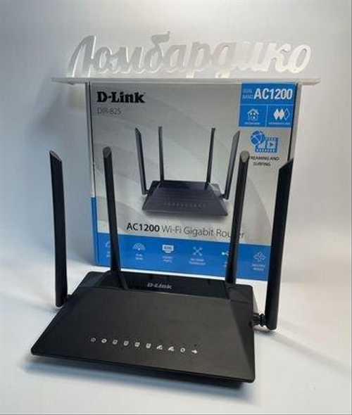 Wi-fi Роутер Dlink Dir 825 (Л 24812)