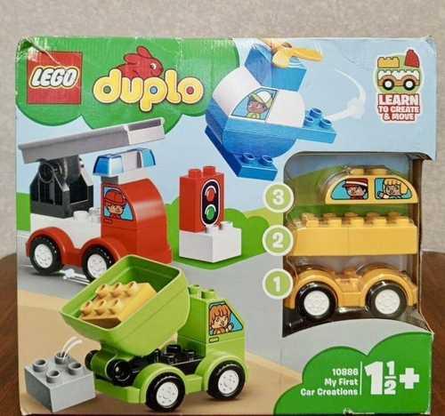 Lego duplo 10886 Мои первые машинки (Дефект)