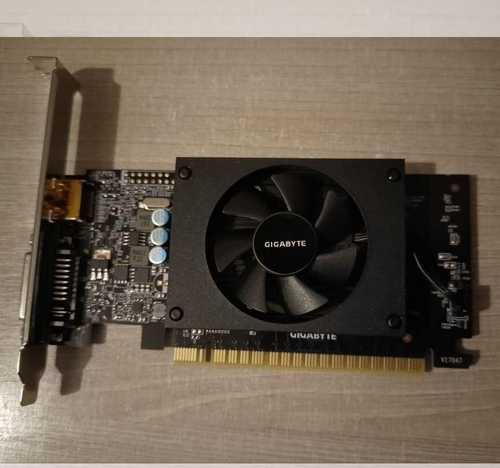 Gigabyte Видеокарта GeForce GT 710 2 гб (GV-N710D5