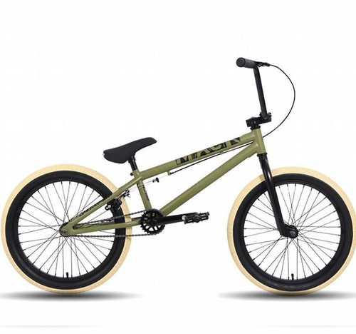 Велосипед BMX techteam 20" Mack хаки (2022)