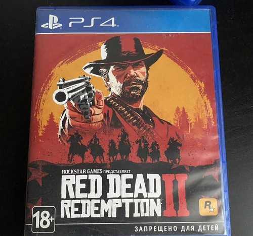 Red dead redemption 2 ps4 диск