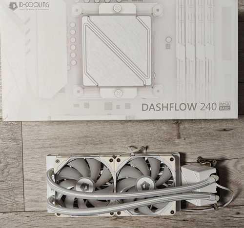 Водяное охлаждение id cooling dashflow 240 white