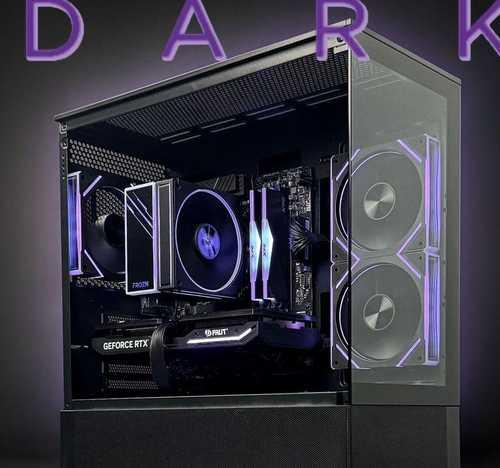 Gaming PC Dark: Ryzen 5 7500F/ RTX 4070 Super/ NEW