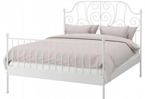 Кровать IKEA лейрвик 160