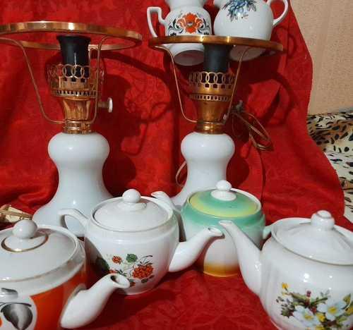 Ваза и чайники СССР