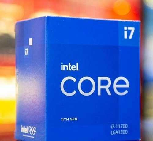 Мощный процессор Intel Core i7 11700, LGA 1200