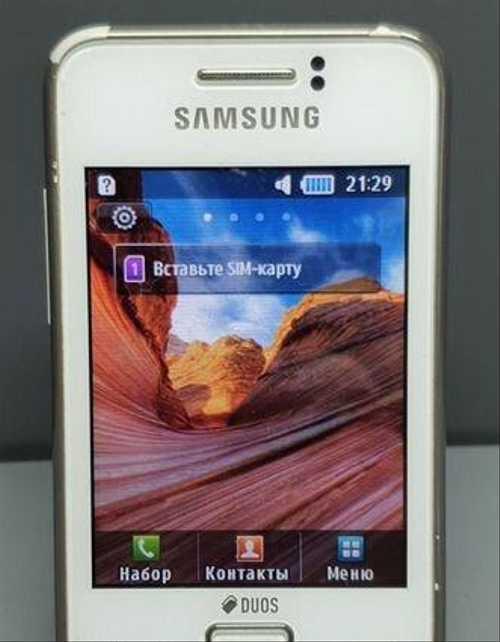Телефон Samsung Star 3 Duos GT-S5222