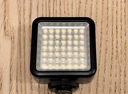 Светодиодный накамерный LED свет Ulanzi W49