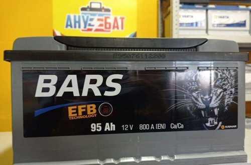 Аккумулятор bars EFB 6ст-95 п.п 800А