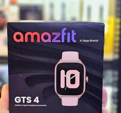 Amazfit GTS 4, розовые