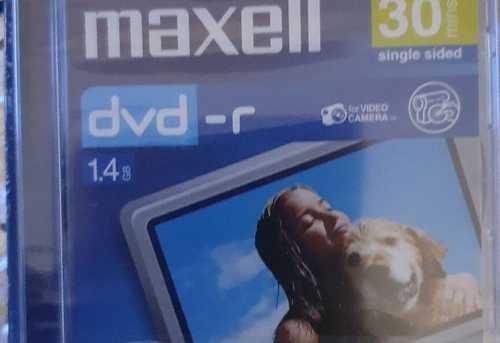 Мини dvd диск Maxell 1.4gb