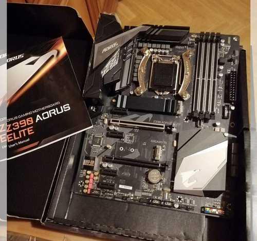 Материнская плата Z390 aorus elite