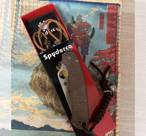 Нож Spyderco paramilitary 2 cpm cruwear