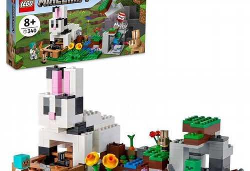 Lego Minecraft 21181. Маинкрафт Кроличье ранчо