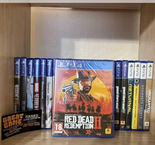 Игры PS4: Red Dead Redemption 2/RDR 2