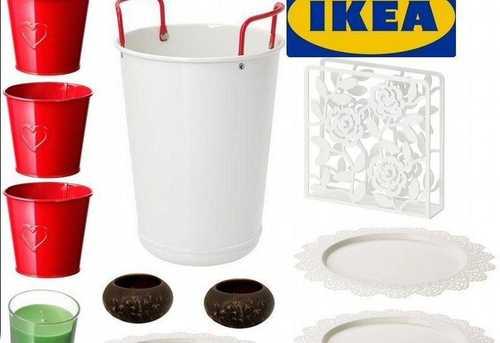 IKEA для декора подсвечники и другое