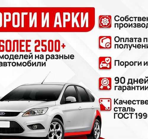 Арки ремонтные Chery QQ6 (S21) 1