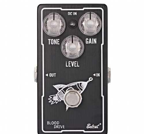 Педаль эффектов Belcat BDR-614 Blood Drive (Overdrive)