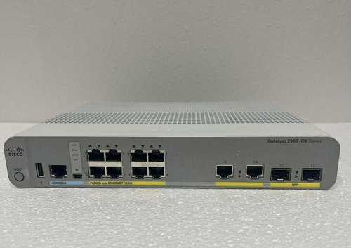 Коммутатор Cisco WS-C2960CX-8PC-L HE Китай/1шт/Б/У