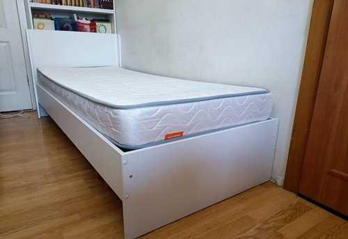 Кровать односпальная с матрасом Орматек