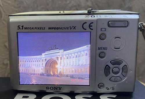 Компактный фотоаппарат sony cyber shot dsc-t5
