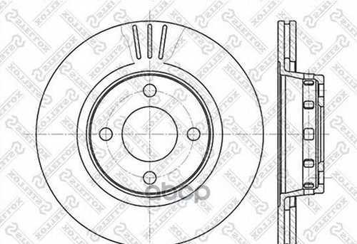 6020-4740V-SX диск тормозной передний Audi 80