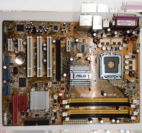 Материнская плата asus P5B lga775