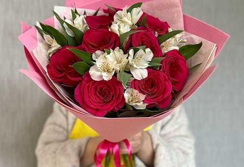 Букет роз с доставкой/Цветы
