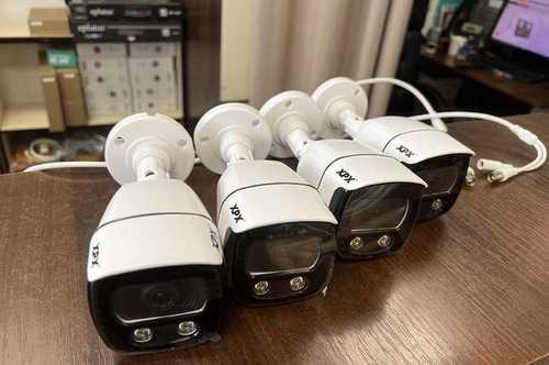 Комплект уличных видеокамер с записью звука