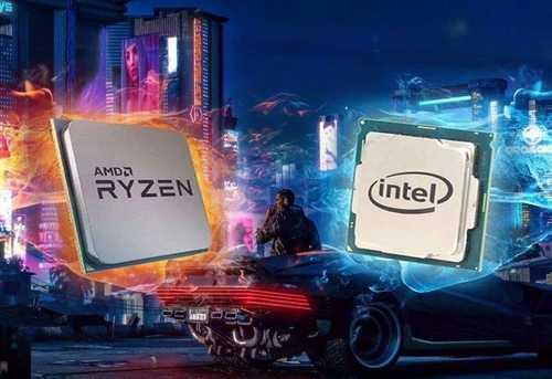Топовые игровые процессоры Ryzen/Intel
