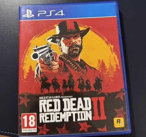 Red dead redemption 2 ps4 диск
