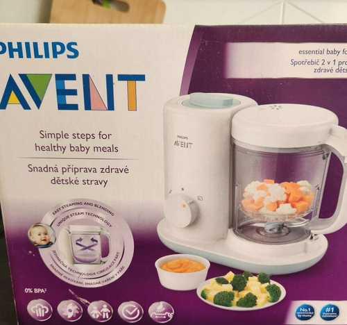 Пароварка блендер philips avent