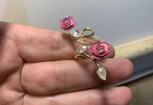 Золотое кольцо Розы 6.61 гр