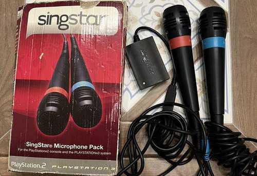 Микрофоны Singstar PS2 PS3