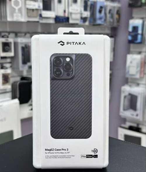 Pitaka iPhone 14 Pro Max Case Pro 3 (усиленный)